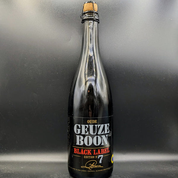 Oude Geuze Boon Black Label No 7 Bottle 750ml – Saccharomyces Bottle Shop