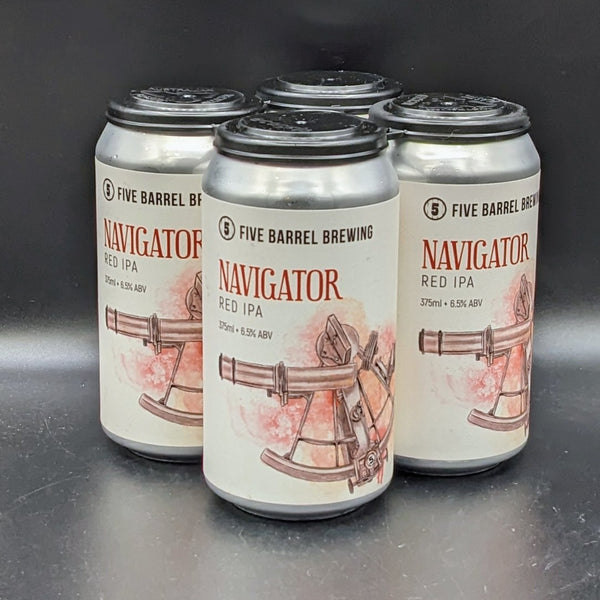 Five Barrel Navigator Red IPA – Saccharomyces Bottle Shop