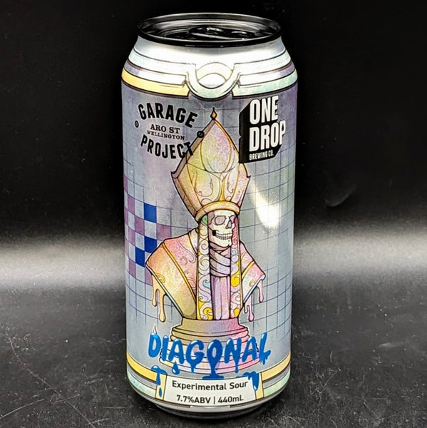 One Drop x Garage Project Diagonal Sour Can Sgl – Saccharomyces Bottle Shop