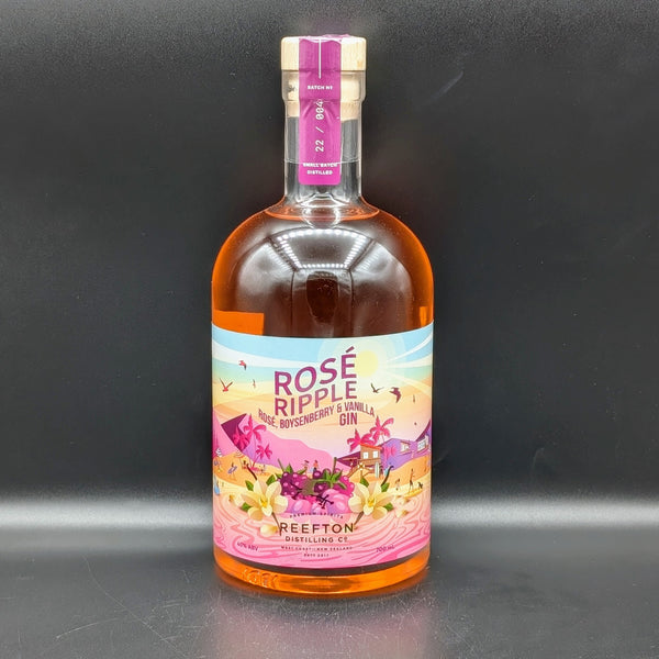 Reefton Distilling Co Rose Ripple Gin 700ml – Saccharomyces Bottle Shop