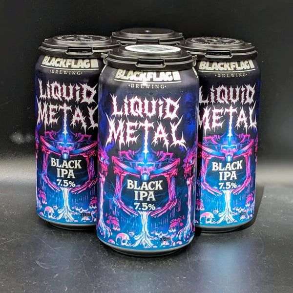 Blackflag Liquid Metal Black IPA – Saccharomyces Bottle Shop