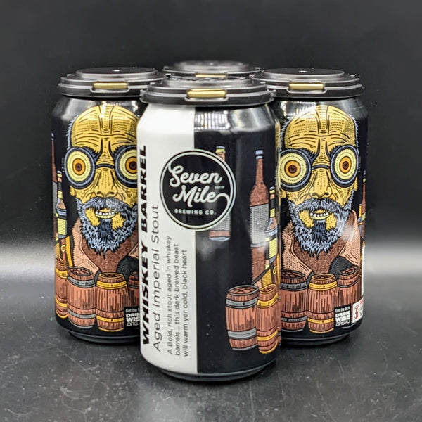 Seven Mile Whiskey Barrel Aged Imperial Stout – Saccharomyces Bottle Shop