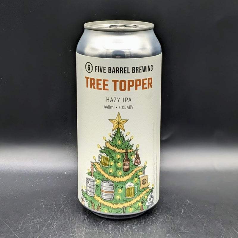 Five Barrel Tree Topper Hazy IPA – Saccharomyces Bottle Shop