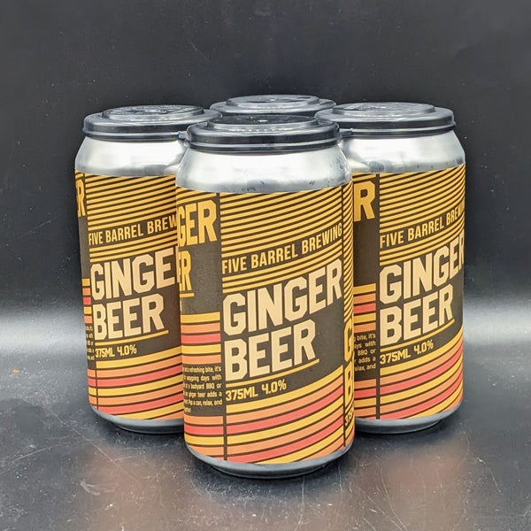 Five Barrel Hard Ginger Beer – Saccharomyces Bottle Shop
