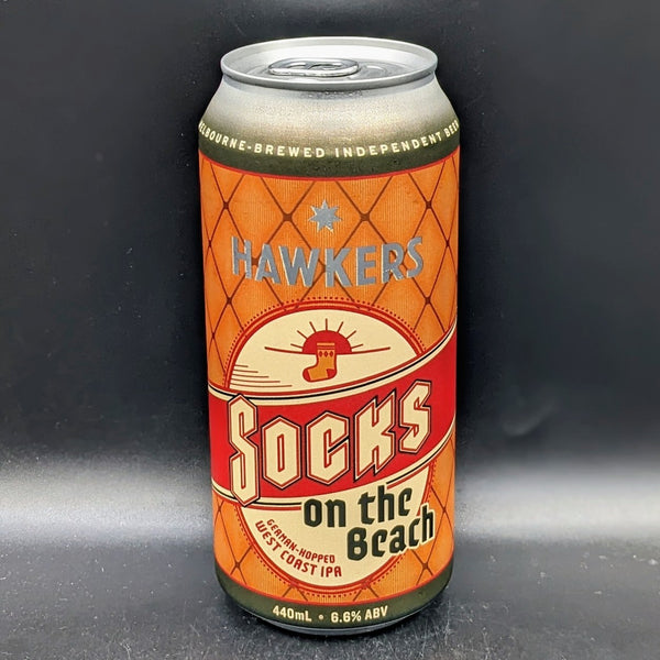 Hawkers Socks on the Beach German West Coast IPA – Saccharomyces Bottle ...