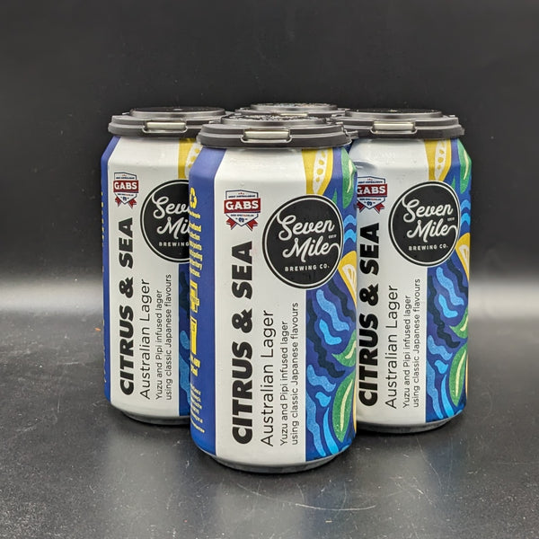 Seven Mile Citrus and Sea Lager – Saccharomyces Bottle Shop