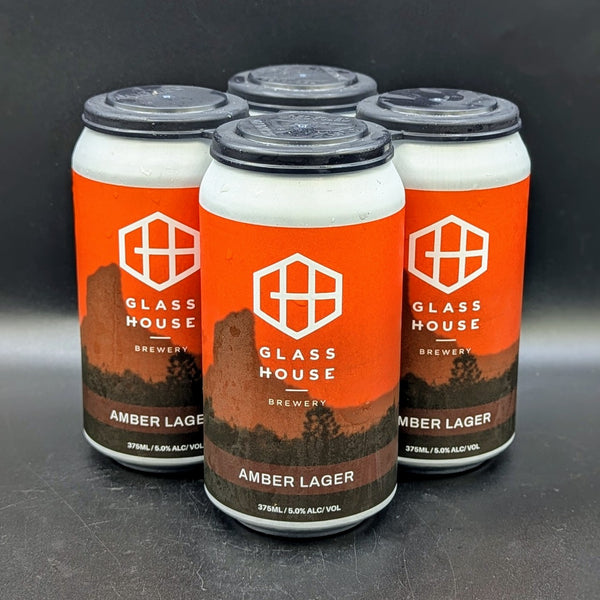 Glass House Brewery Amber Lager – Saccharomyces Bottle Shop