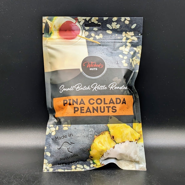 Wicked Nuts Pina Colada Peanuts 120g – Saccharomyces Bottle Shop